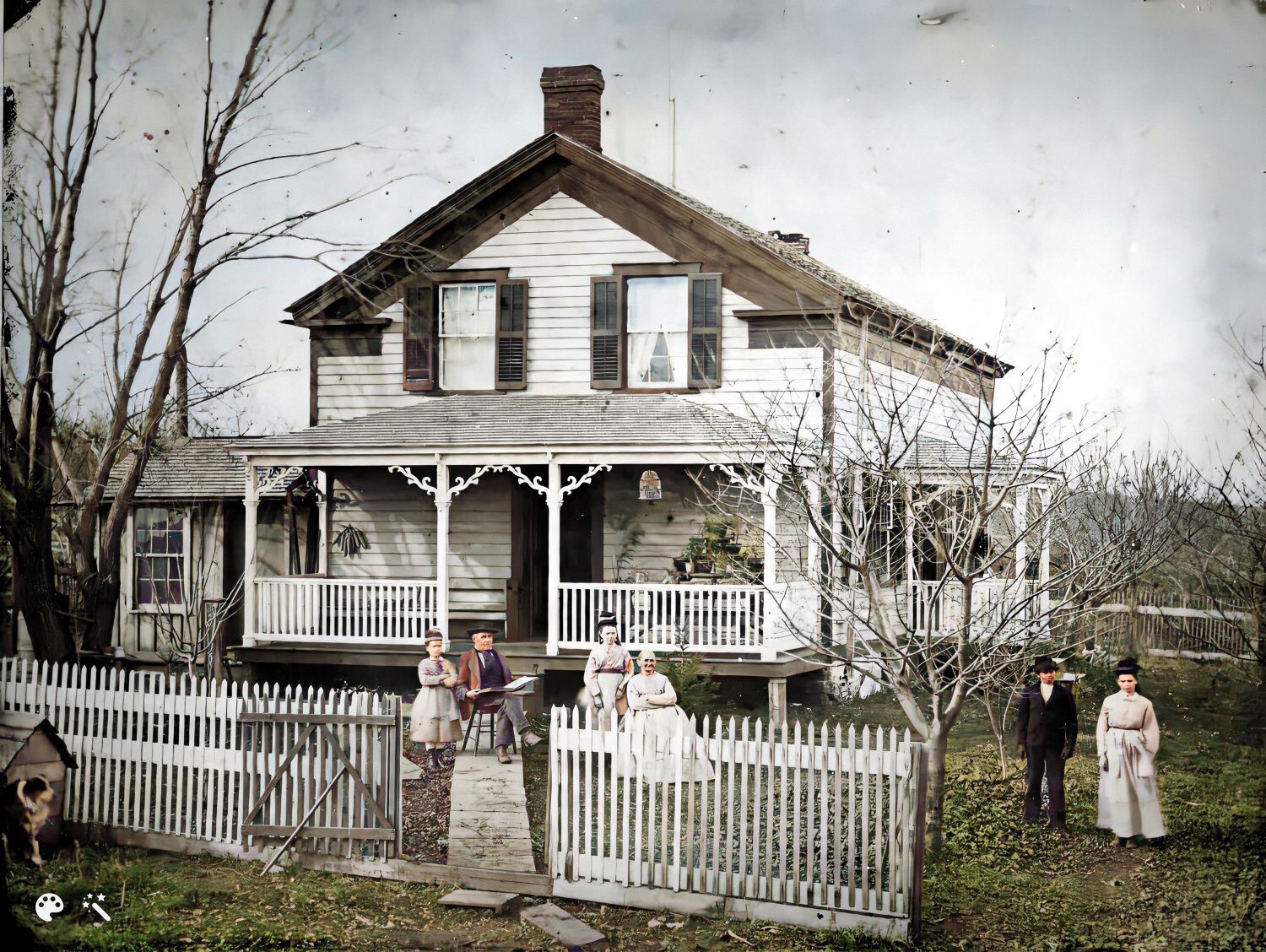 Gottlieb and Philippine Schauer Home – Falkner/Jarrell Family History